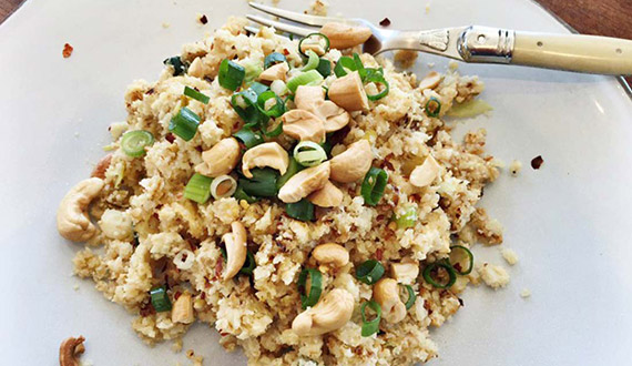 Delicious Cauli Fried Rice - The Rosy Room